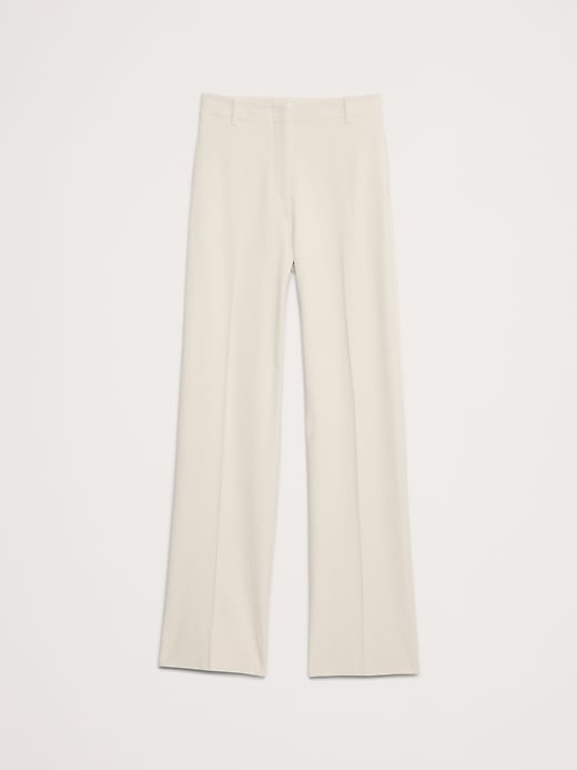 High-Rise Modern Straight City Stretch Pant | Banana Republic