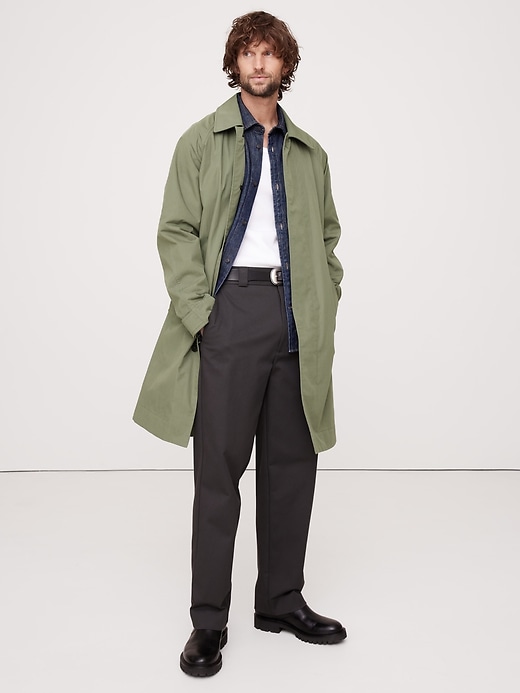 Water-Resistant Mac Coat | Banana Republic