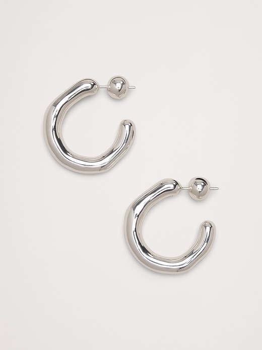 O-Ring Sculpted Earrings | Banana Republic