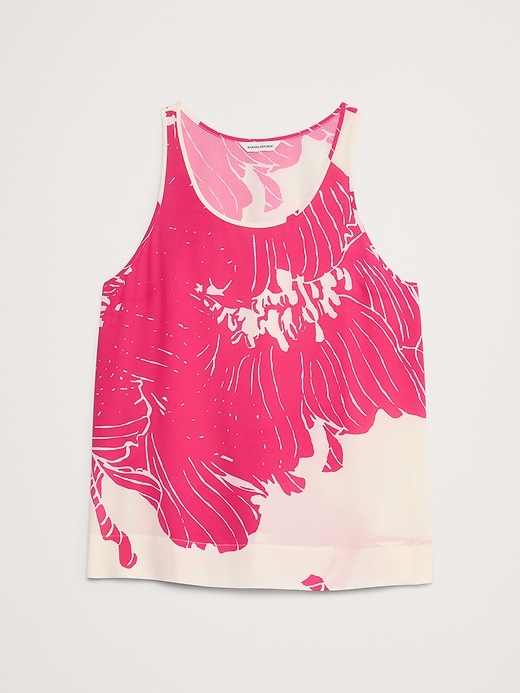Matte Silk Tank | Banana Republic