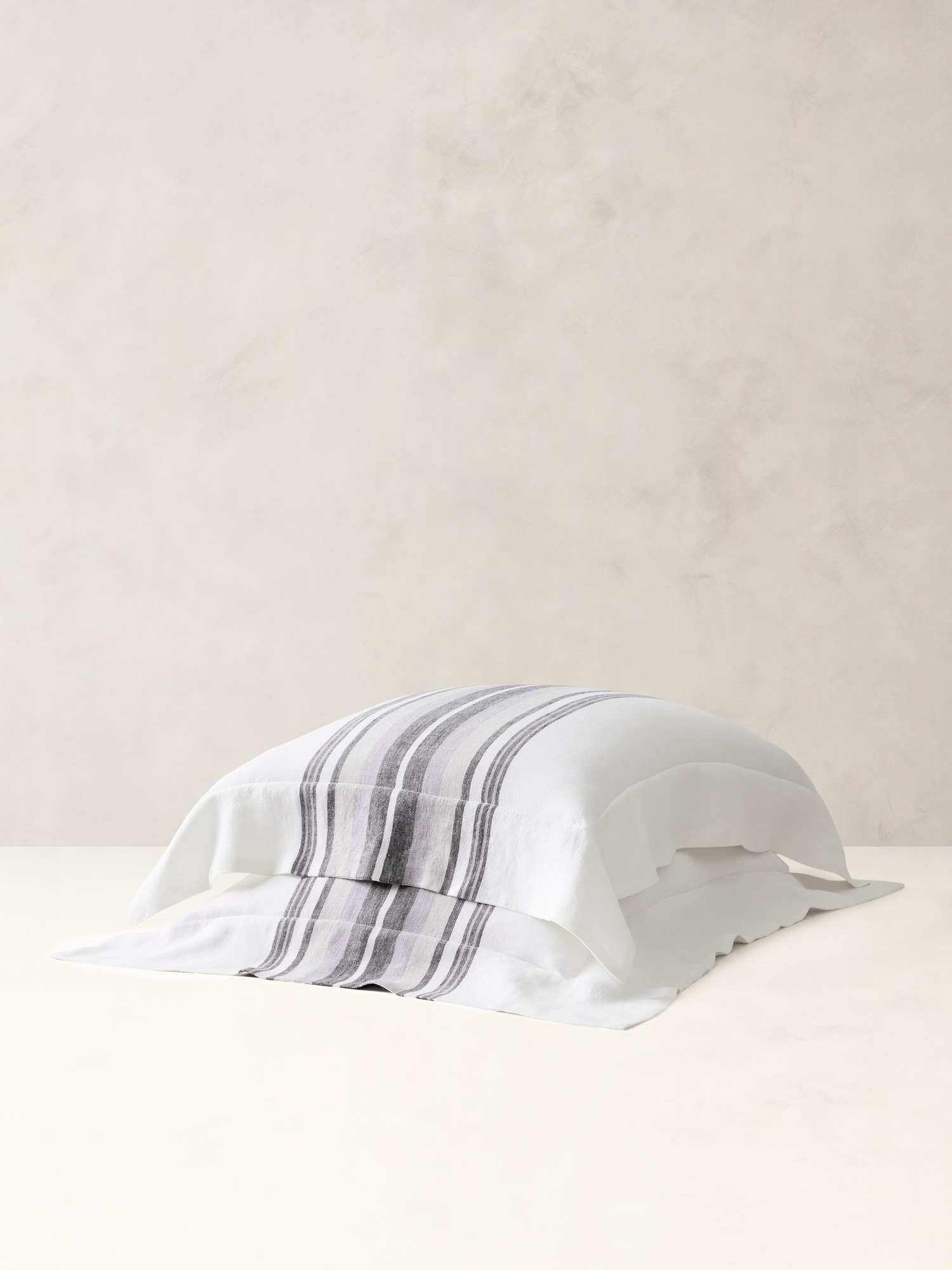 Multi-Stripe Linen Shams | Banana Republic