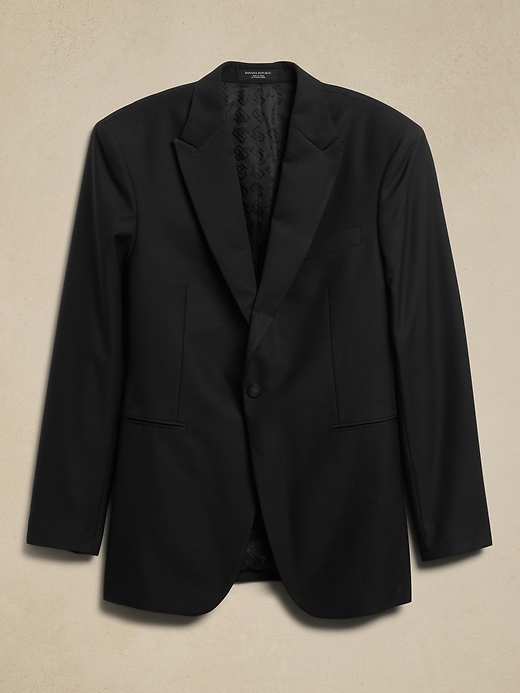 Italian Barathea Tuxedo Jacket | Banana Republic